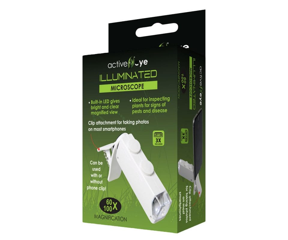 Hydrofarm Active Eye Microscope 60x-100x - Happy Hydroponics