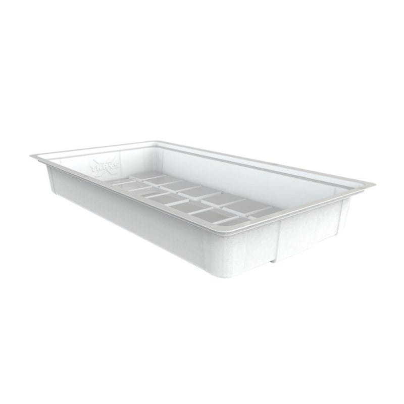 XTrays Classic Flood Table 2' x 4' White - Happy Hydroponics